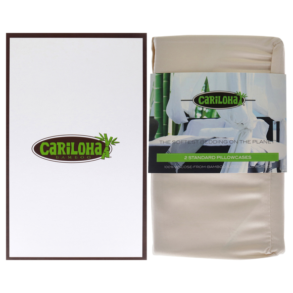 Cariloha | Bedding | Resort Bamboo Pillowcase Set Coconut Milkstandard ...